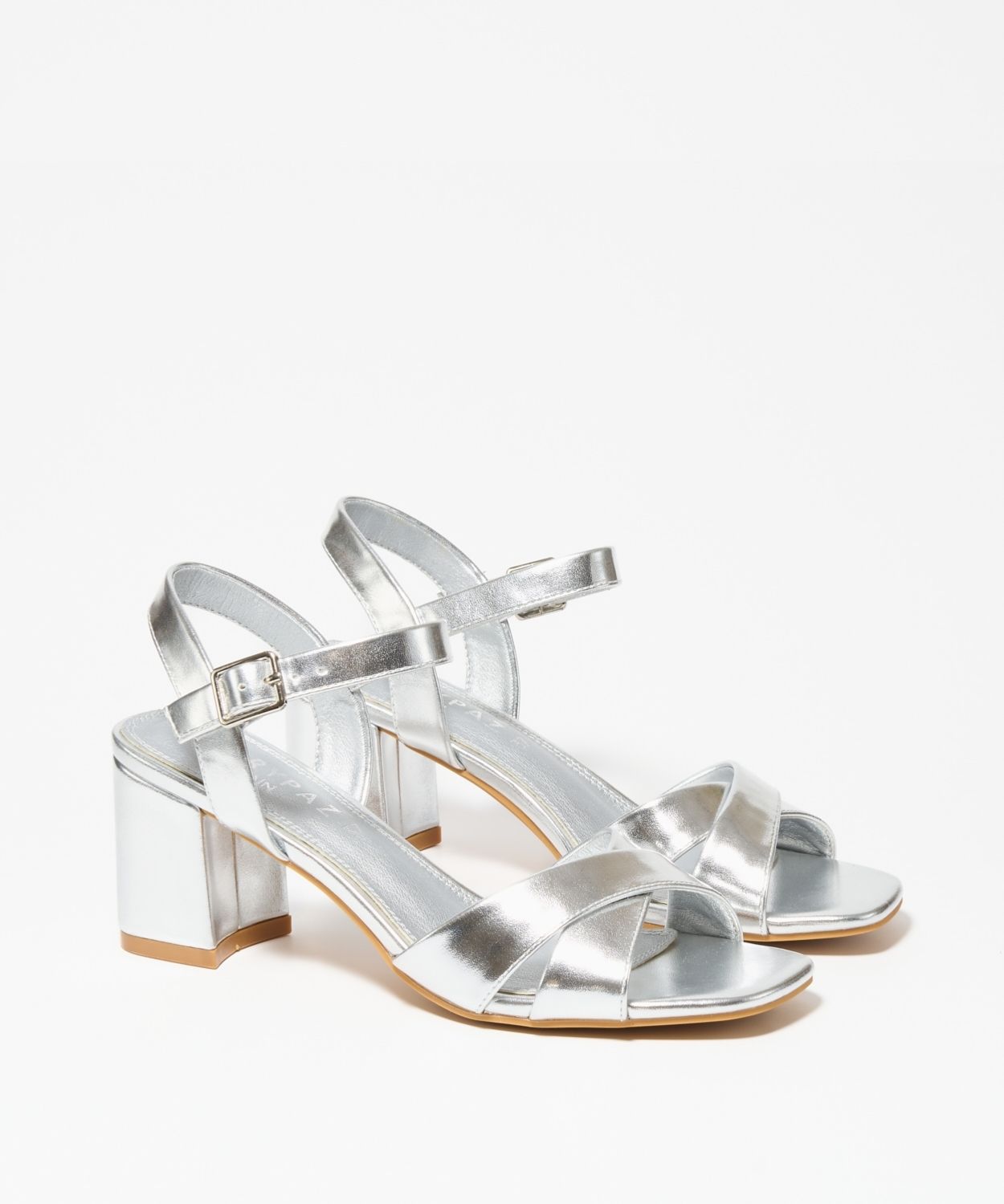 Sandalias de tacón - Sandalias Doradas | MARYPAZ