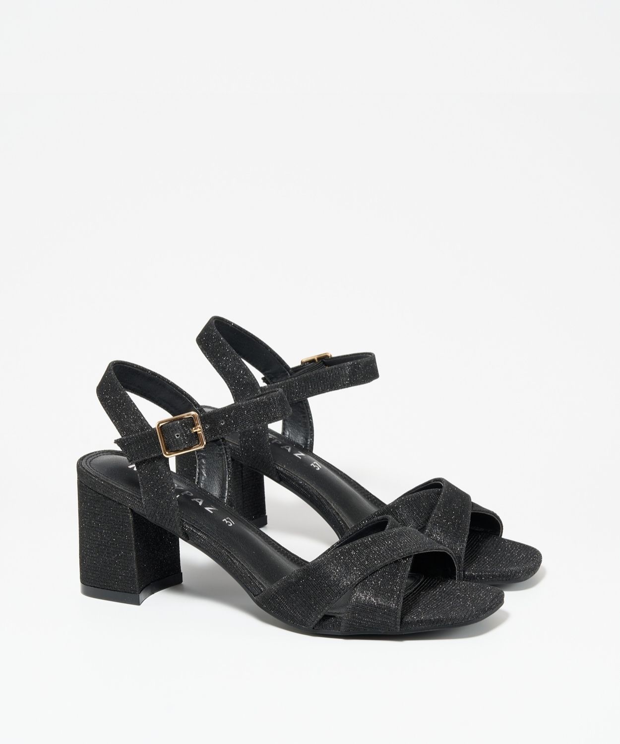 Sandalias de tacón - Sandalias Doradas | MARYPAZ